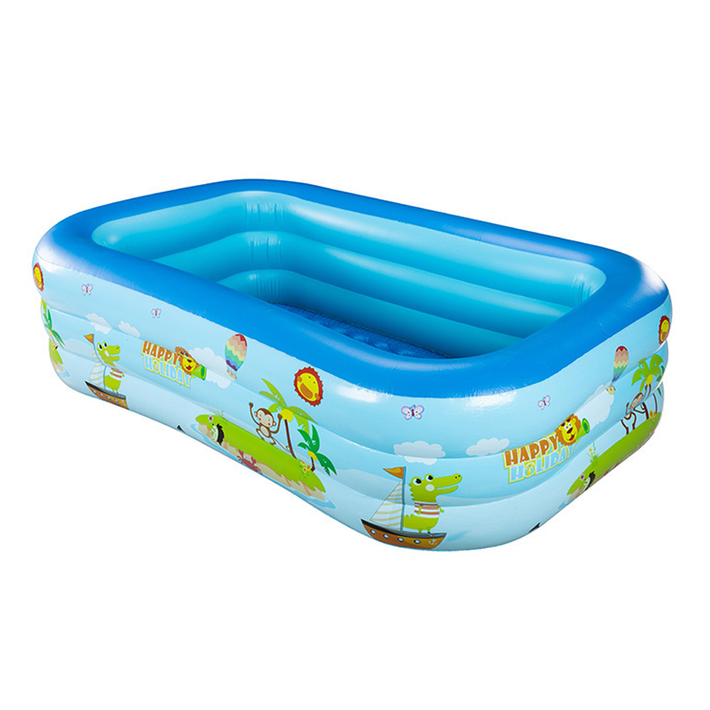 Jual Kolam renang anak jumbo 2.1m +Pompa petak karet bahan tebal 2.1M ...