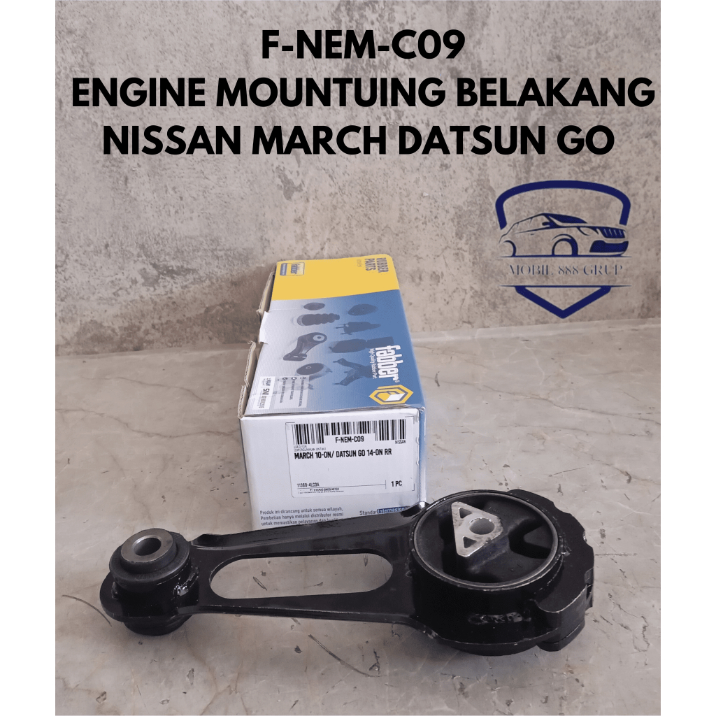 Jual Engine Mounting BELAKANG NISSAN MARCH DATSUN GO NEM-C09 FABBER ...