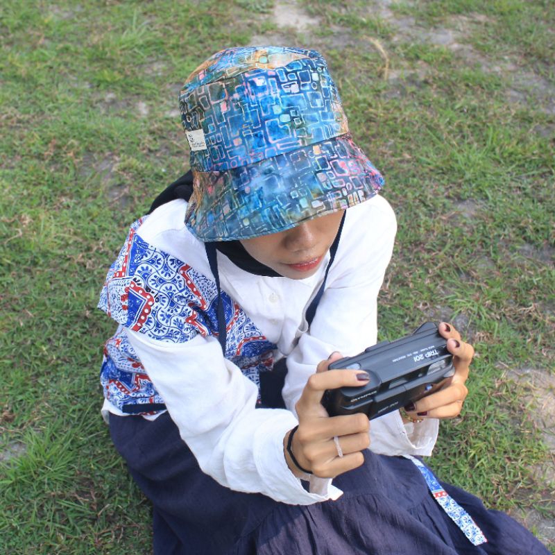 Jual Middaclo - Topi Batik - Bucket Hat by Batik Cap - Self ...