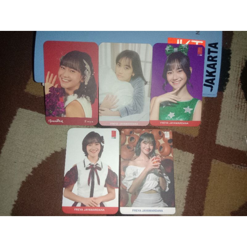Jual Photocard Official JKT48 Freya Jayawardana | Shopee Indonesia