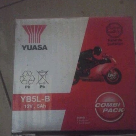 Jual Aki Yuasa YB5L-B(5A)/ Yuasa YTZ5S (3,5A) | Shopee Indonesia
