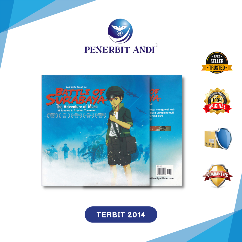 Jual Penerbit Andi - Buku Seri Cinta Tanah Air: Battle of Surabaya, The Adventure of Musa ...