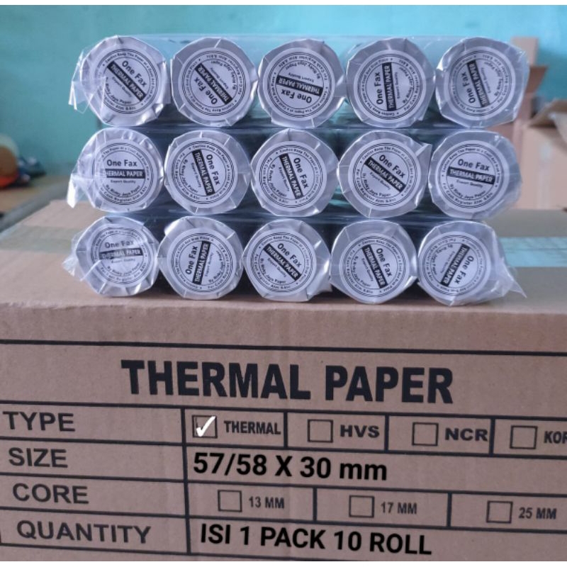Jual Kertas Thermal 57x30 | Shopee Indonesia