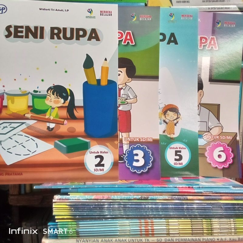 Jual Seni Rupa. SD MI Kelas 2, 3, 5, 6. Kurikulum Merdeka Gilang Pratama | Shopee Indonesia