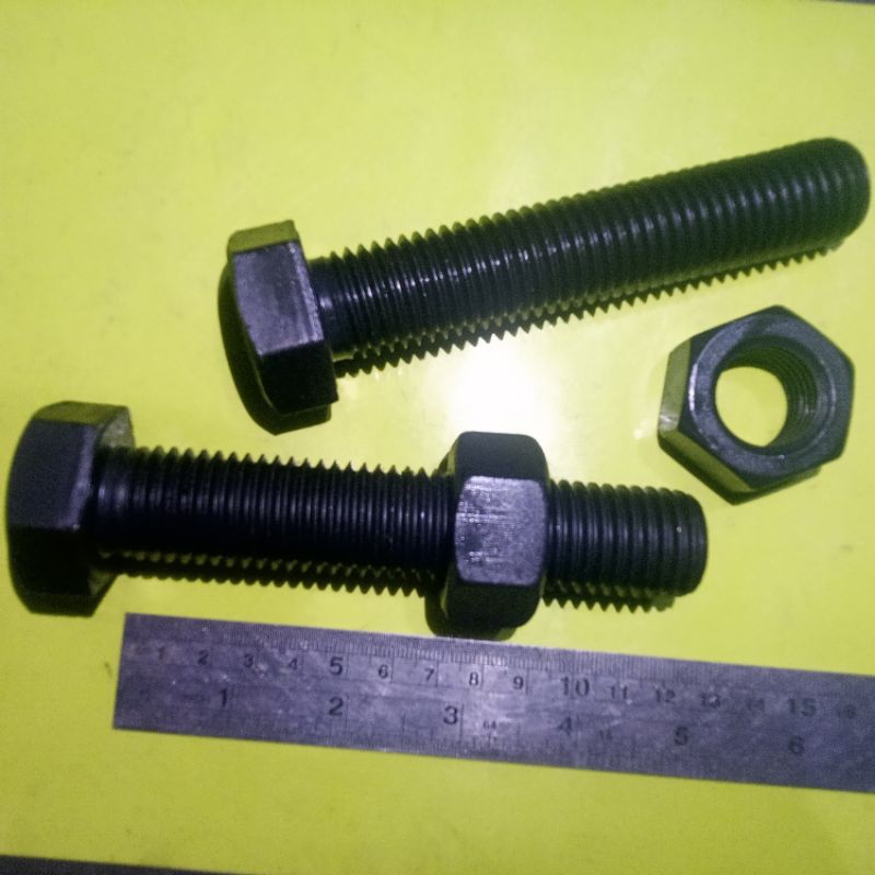Jual BAUT BAJA HTB 8.8 M24 X 120 FULL DRAT / BAUT 36 KUNCI 36 / BAUD FULL DRAT 36 / BAUT BAJA ...