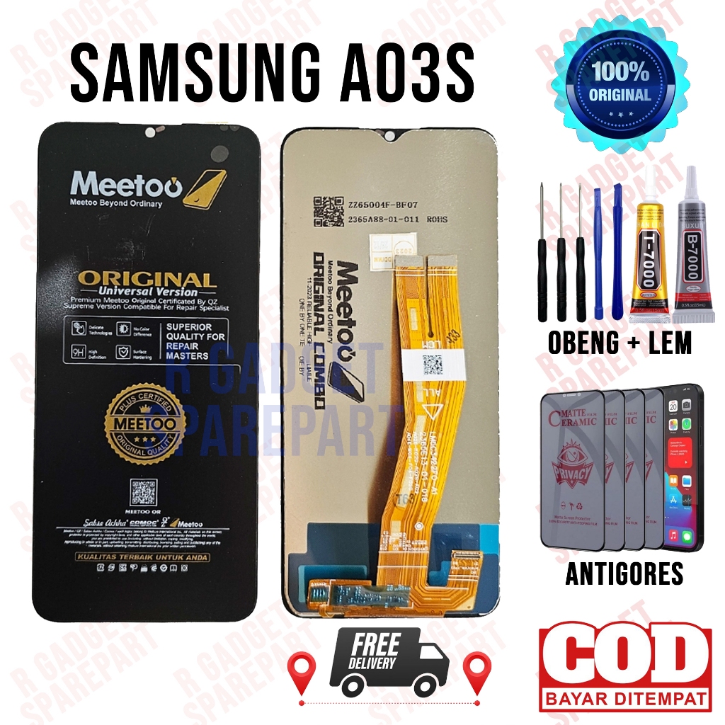 Jual Lcd Samsung A03S Original OEM Quality Lcd Touchscreen Fullset ...