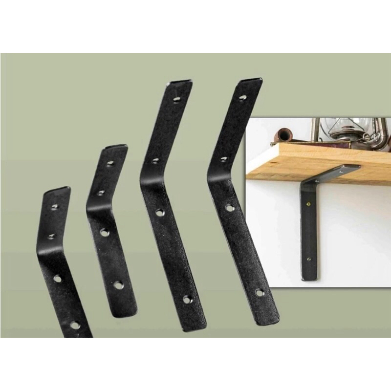 Jual bracket besi siku L /rak besi siku L ambalan multifungsi TERMURAH ...