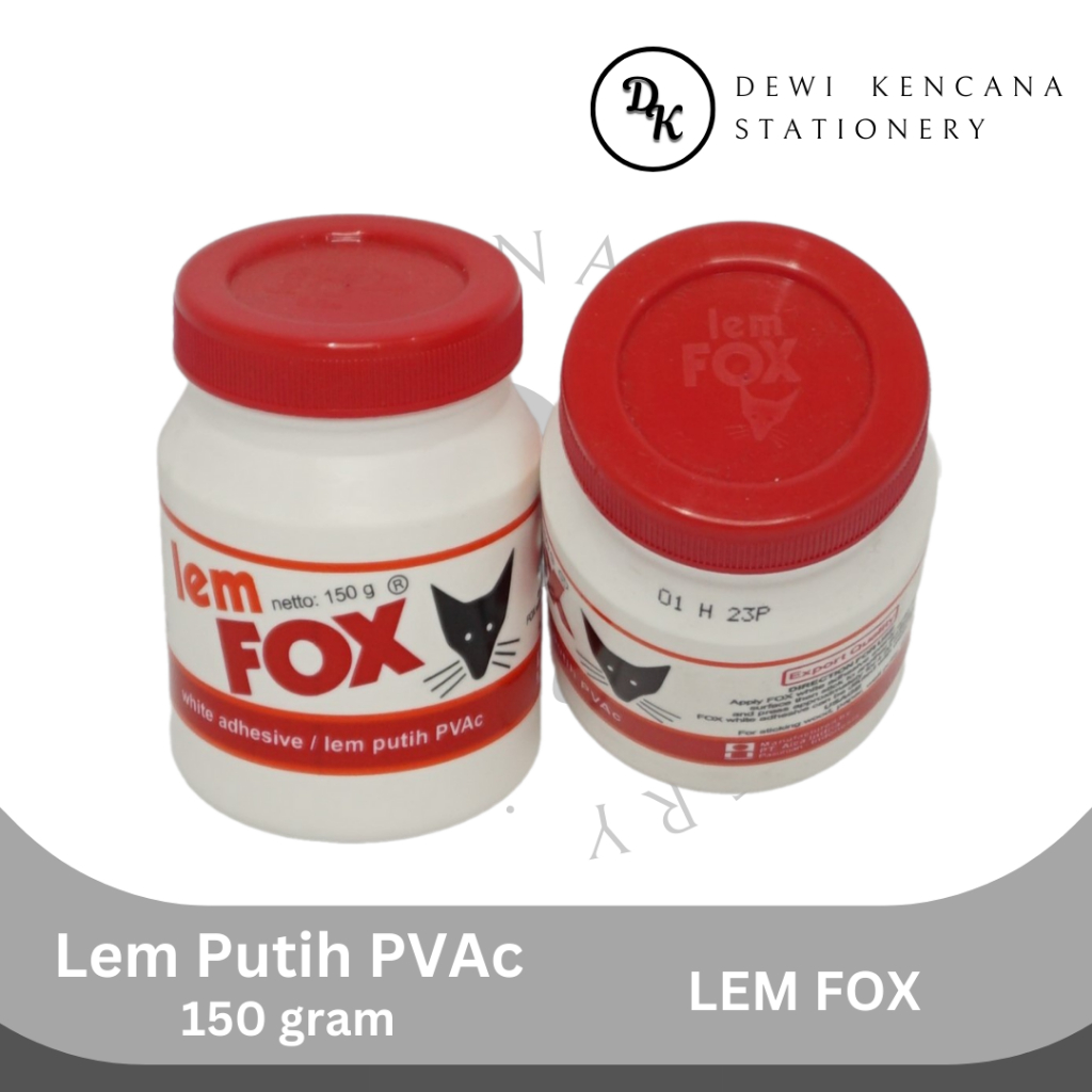 Jual Lem Putih PVAc Lem FOX 150 gram | Shopee Indonesia