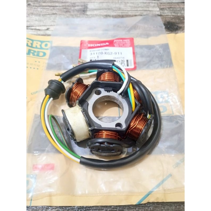 Jual Spull assy stator Honda Gl pro series Gl pro Cdi kode part(KG2) original japan | Shopee ...