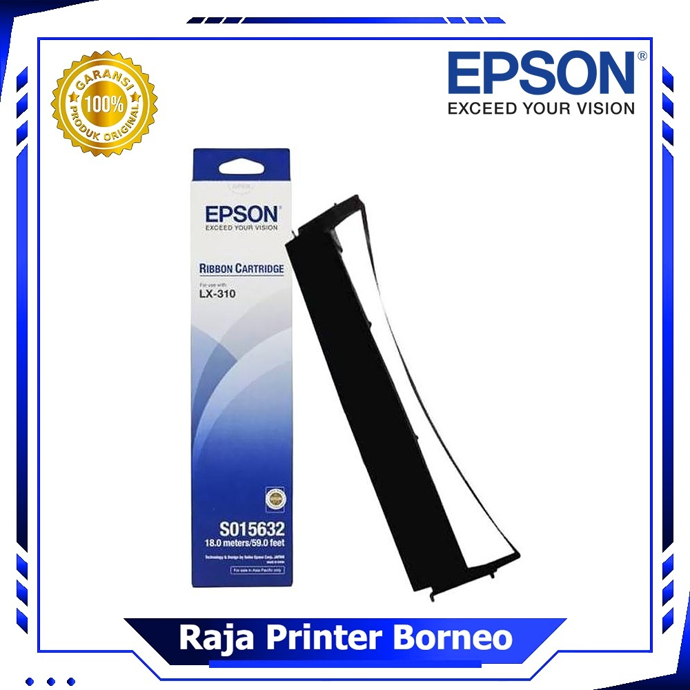 Jual Pita Printer Epson LX-310 Ribbon Cartridge LX310 Original Produk ...