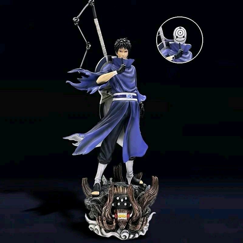 Jual Action Figure Obito Uchiha Big Size 42cm Anime Naruto GK Surge ...