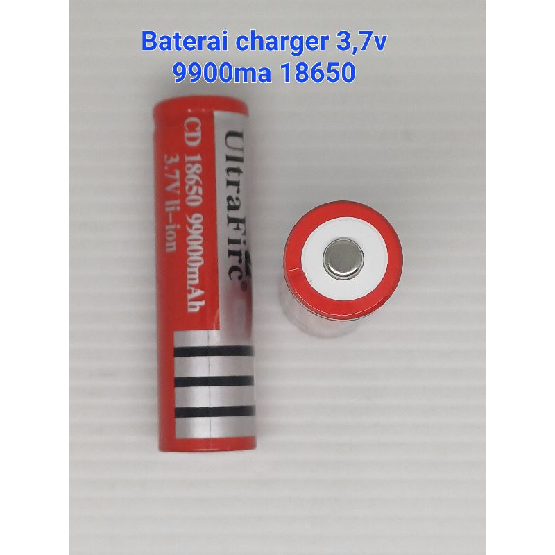 Jual Battery Lithium Charge 3200mA 3,7V 18650 Red UltraFire ...