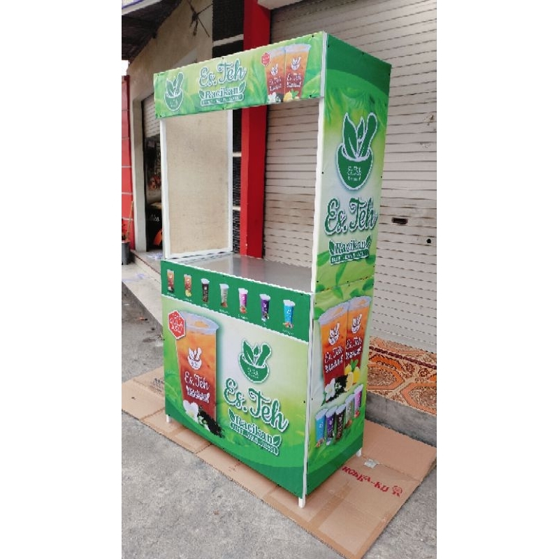 Jual Booth Lipat Ukuran 100x50x185 (Bisa Request Gambar) | Shopee Indonesia
