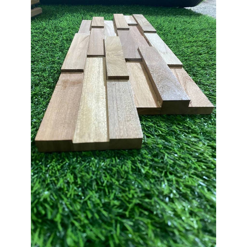 Jual WallPanel Jati Hiasan Dinding Wall panel - Wood panel | Shopee ...