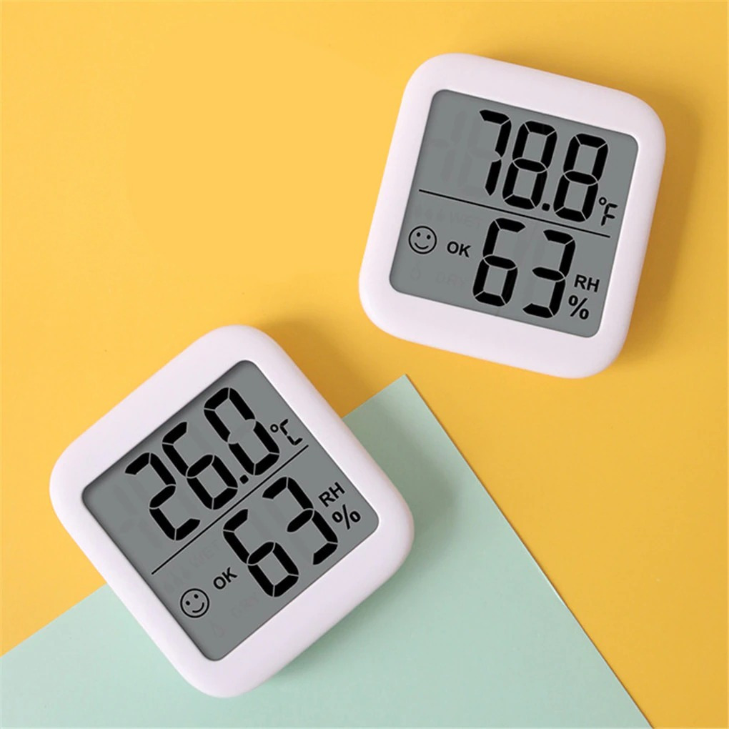 Jual Thermometer Hygrometer Alat Ukur Suhu Kelembapan Ruangan Sensor ...