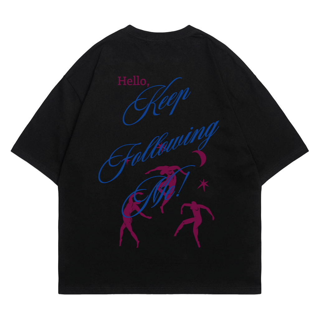 Jual Thenational Oversize T-shirt Followers Black | Shopee Indonesia