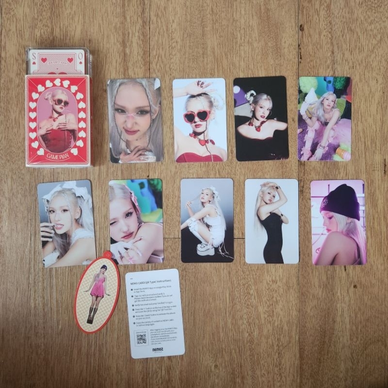 Jual somi album game plan (red ver.) nemo // photo card fast forward ...