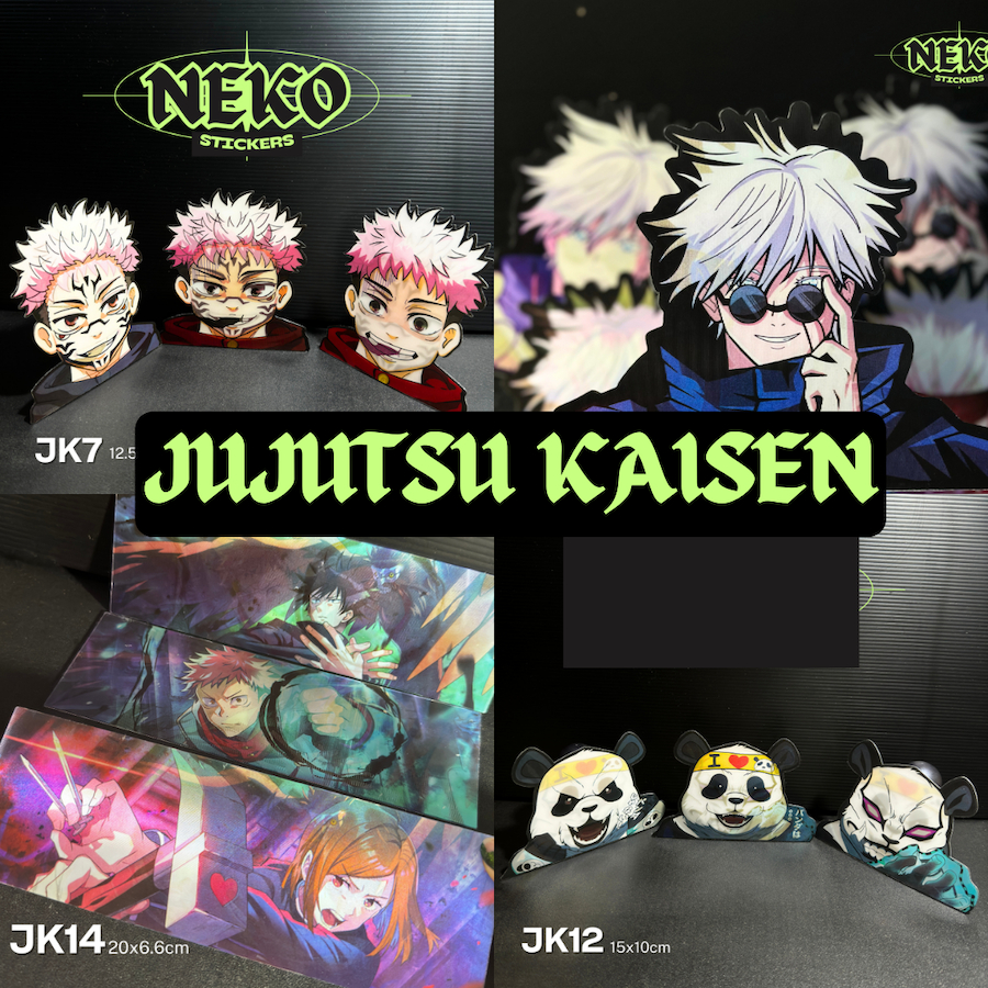 Jual Jujutsu Kaisen Stiker Anime 3D Motion Sticker Murah - Neko Sticker ...