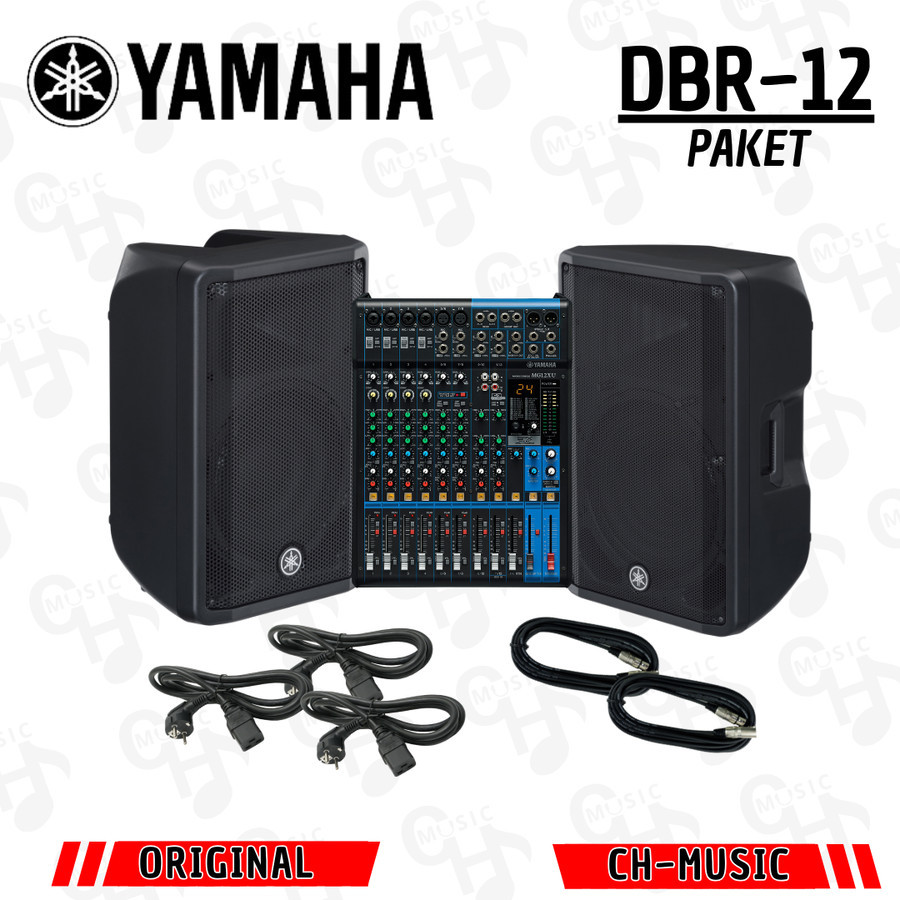 Jual Paket Sound Professional Yamaha DBR-12 Yamaha MG-12XU Original ...