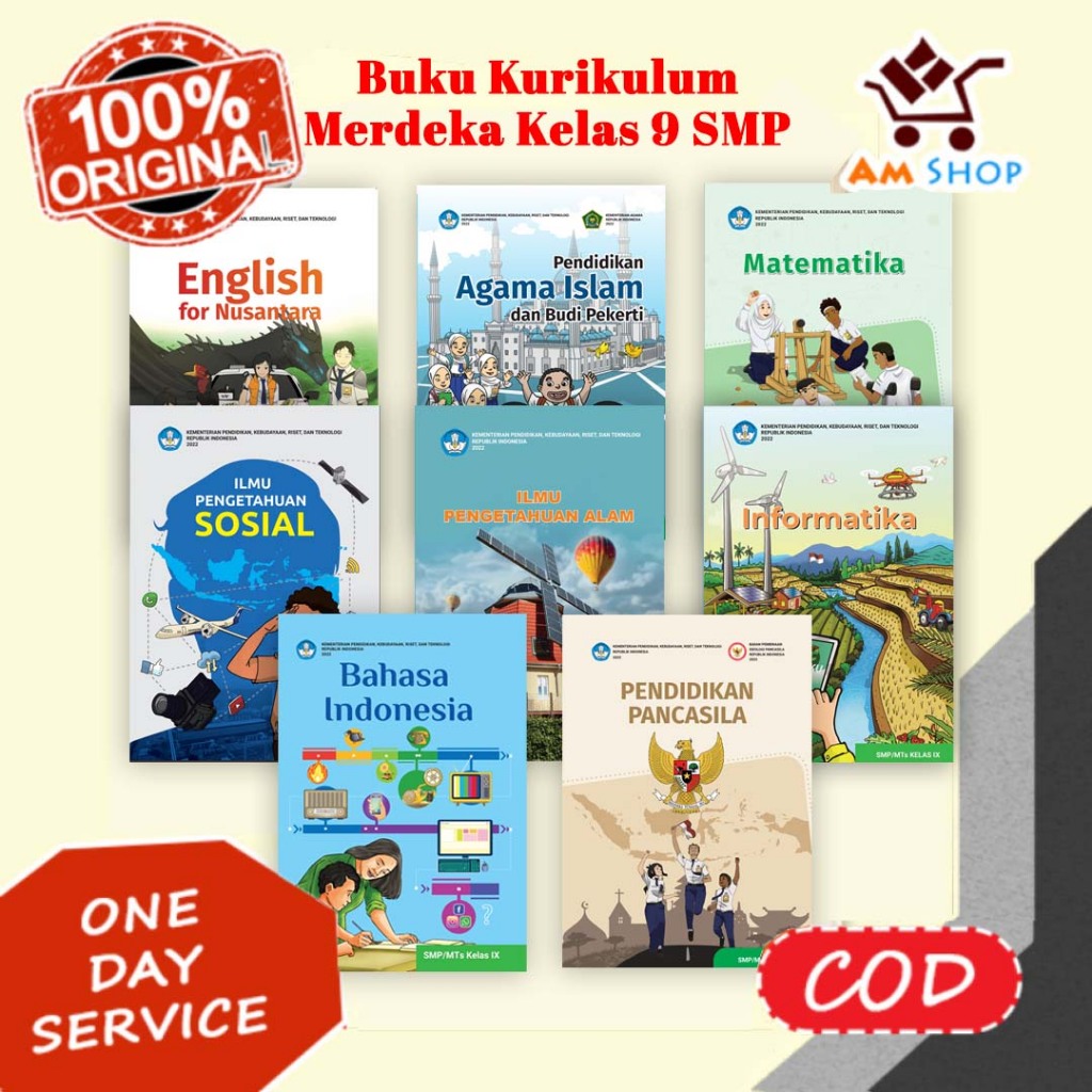 Jual Buku Kurikulum Merdeka SMP/MTs Kelas IX - Buku Siswa Kelas 9 SMP ...