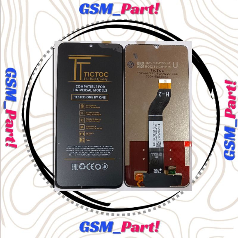 Jual LCD FULL SET XMI REDMI 13C 4G / 13C 5G POCO C65 BLACK | Shopee Indonesia