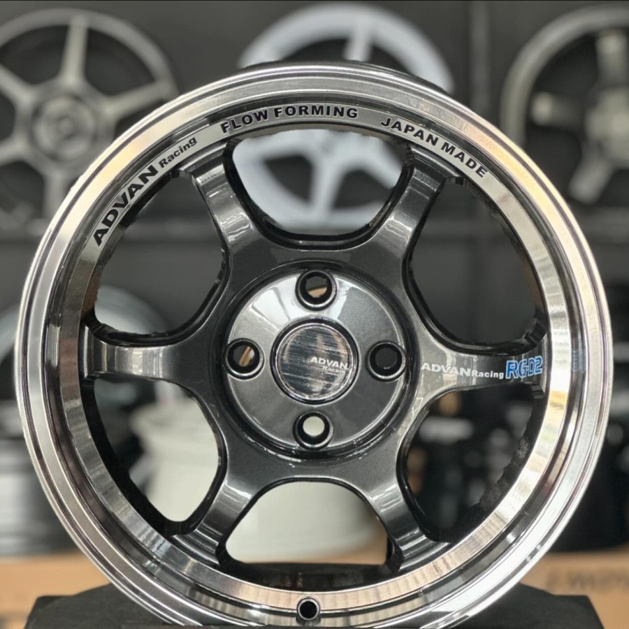 Jual velg racing r15 ADVAN RG D2 FLOW FORMING lebar 6,5 et 38 velg ...