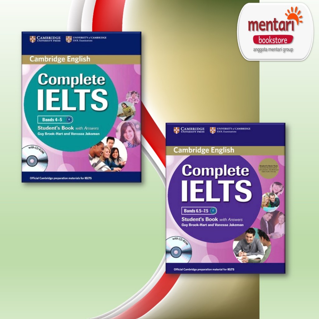 Jual Buku Cambridge Complete IELTS Bands 4-7,5 Student Book || Buku ...