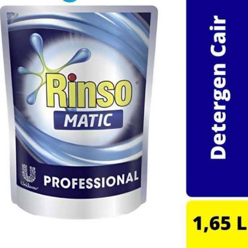 Jual Detergen Sabun Rinso Matic 1,65L | Shopee Indonesia