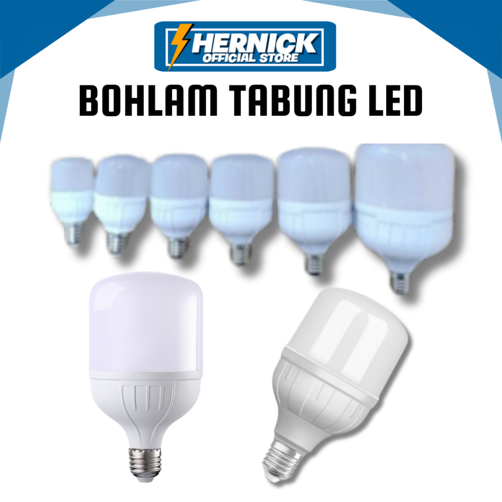 Jual Bohlam LED Tabung / Lampu LED Tabung 5Watt/10Watt/15watt/20watt/30watt/40watt Cahaya Putih ...