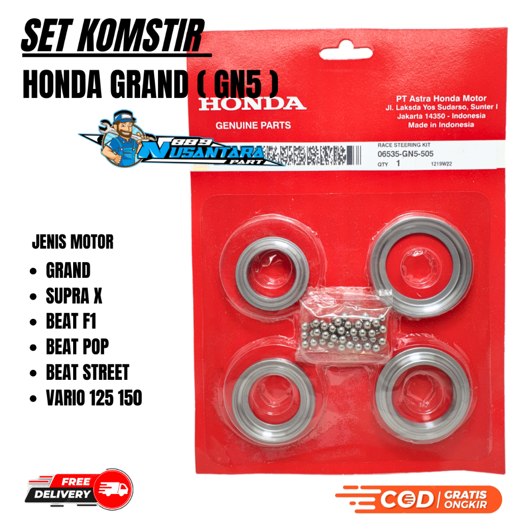 Jual ( ORIGINAL ) KOMSTIR STANG HONDA BEAT F1 BEAT POP BEAT STREET ...