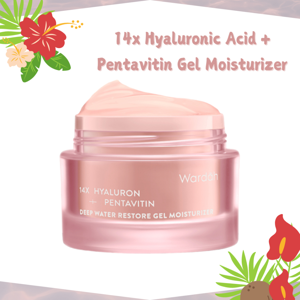 Jual Wardah Deep Water Restore Gel Moisturizer 30gr/Pelembab Wajah ...
