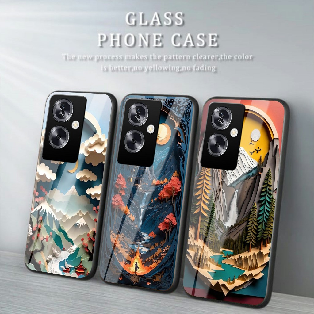 Jual Softcase Kaca Glossy Oppo A79 5G - Case Oppo A79 5G - Softcase ...