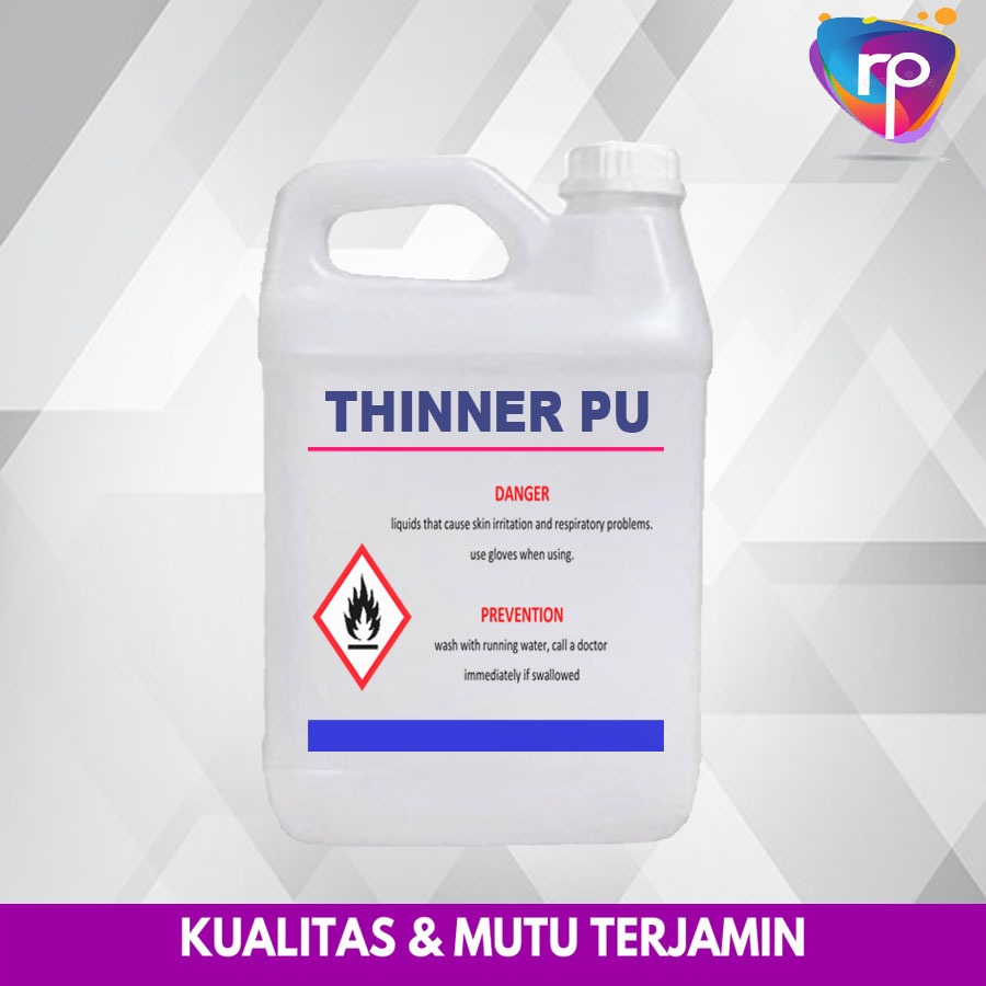 Jual Thinner Pu Fast Dry Thinner Pu Cepat Kering 5 Liter | Shopee Indonesia