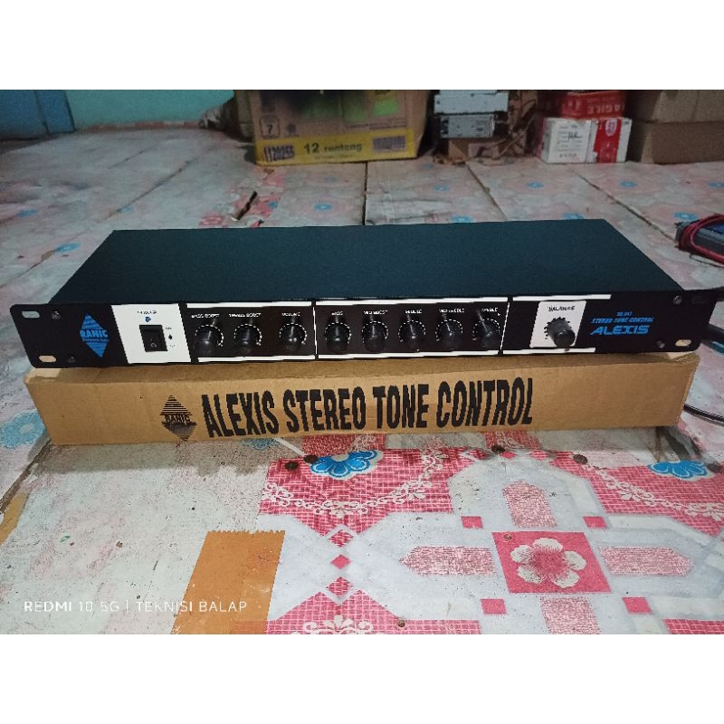 Jual Tone control tone kontrol parametrik Alexis equalizer 5 channel ...