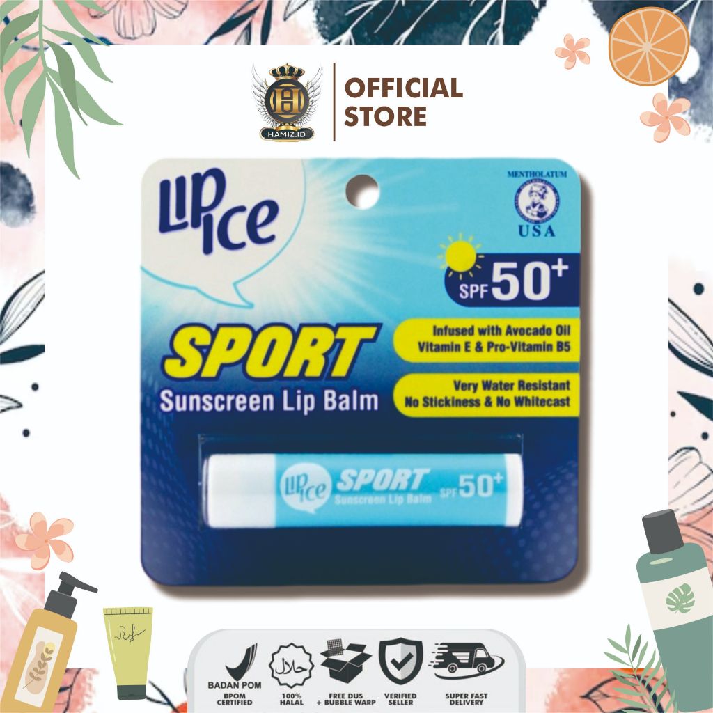 Jual Lip Ice Sport Sunscreen Lip Balm SPF 50+ | Shopee Indonesia