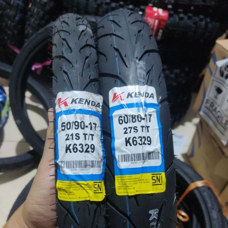 Jual Ban Cacing soft Kenda Ring 17 50/90 60/80 70/80 80/80 K6329 50 90 ...