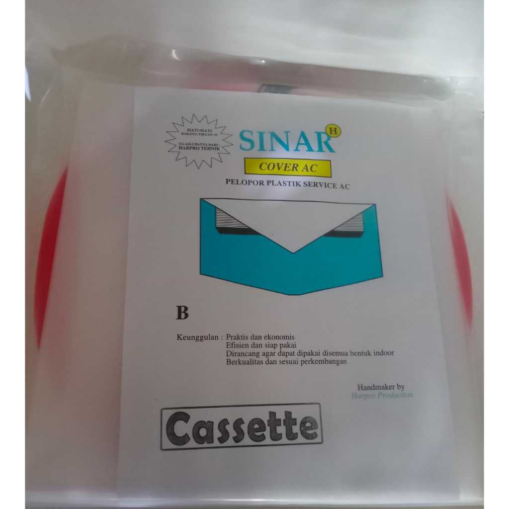 Jual Plastik / Pelastik Cuci AC Cassette Besar Sinar | Shopee Indonesia