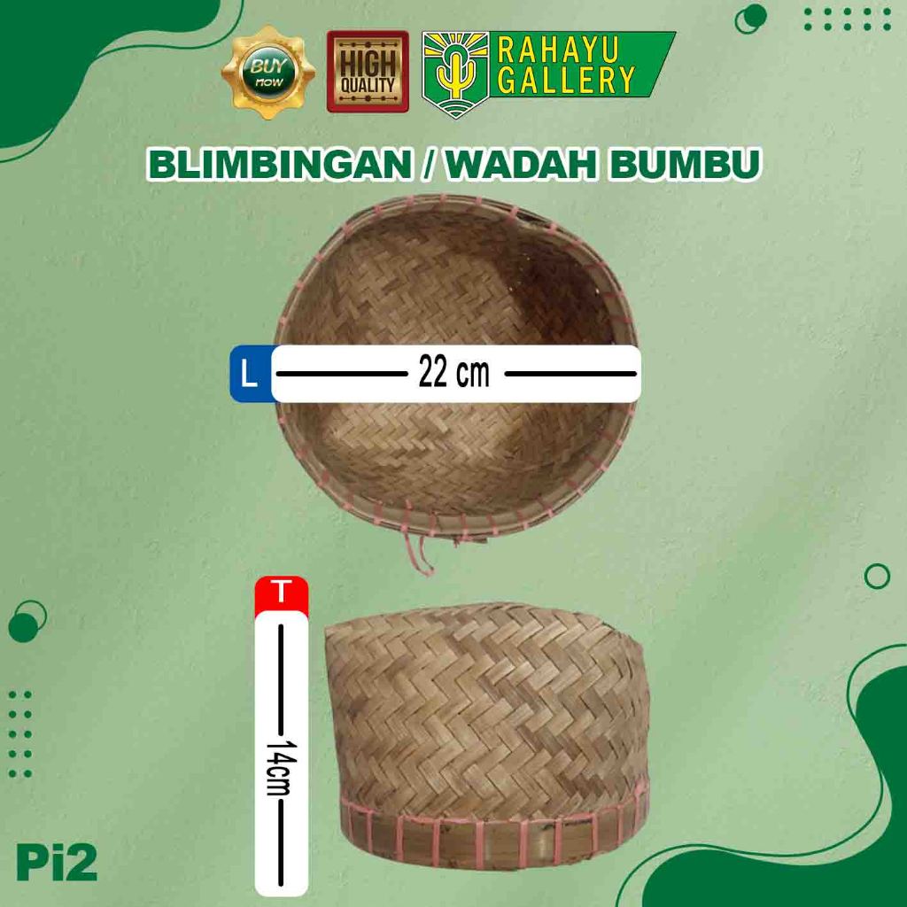 Jual Wakul / Piti / blimbingan / tumbu diameter 22cm Tompo / Keranjang ...