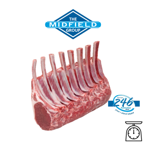 Jual LAMB CHOPS RACK 1" 2.5cm Wammco Australia 1kg 6-8pcs | Shopee ...