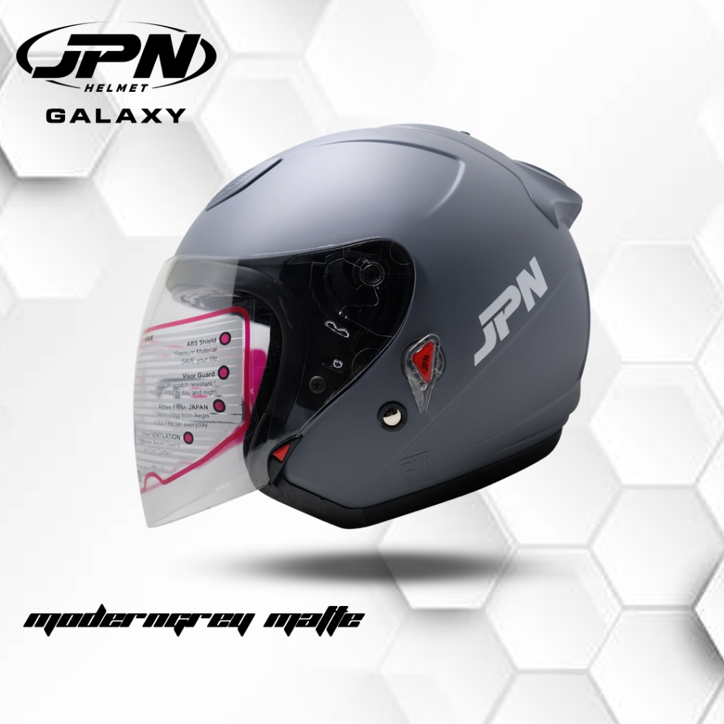 Jual HELM JPN Galaxy Original Modern Grey | Shopee Indonesia