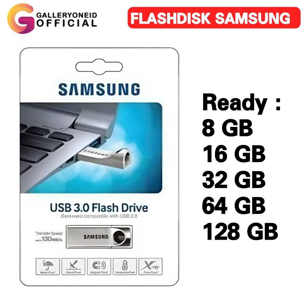 Jual FlashDisk Samsung 4 8 16 32 64 128 GB Flashdrive USB 3.0 Bar High ...