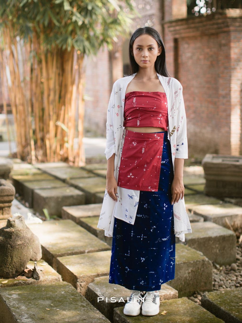 Jual Outer Paris Batik | Kalyna Outer Pisalin | Kala | Shopee Indonesia