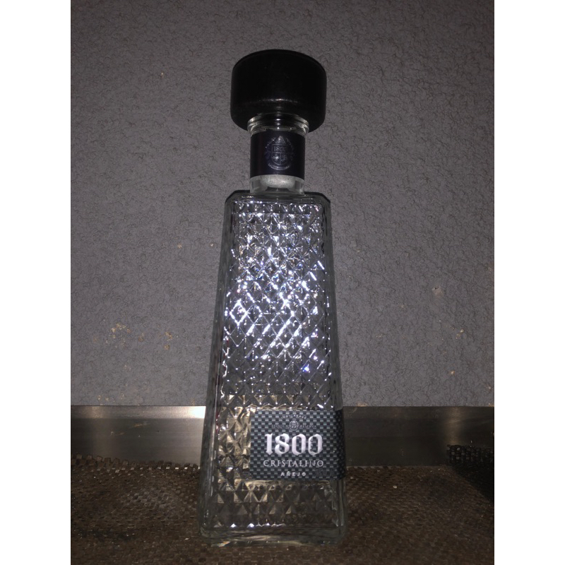 Jual Botol Bekas Tequila 1800 Cristalino 750ml | Shopee Indonesia