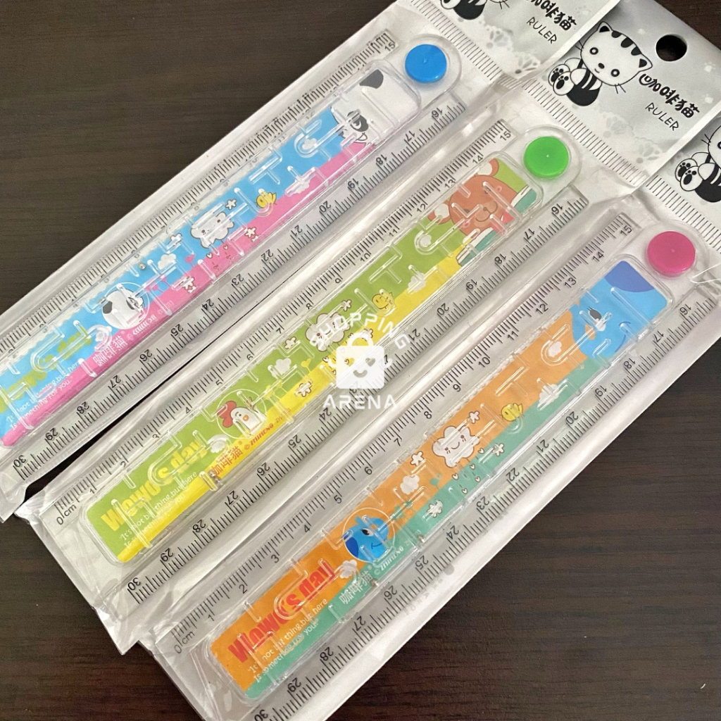 Jual Penggaris Lipat Maze Big 30cm Ukur Alat Tulis Fold Stationery ATK ...