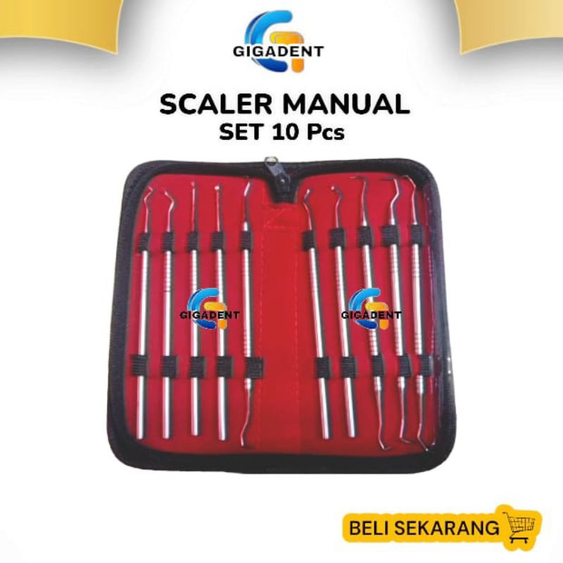 Jual SCALER MANUAL KIT SET OF 10 PCS | Shopee Indonesia