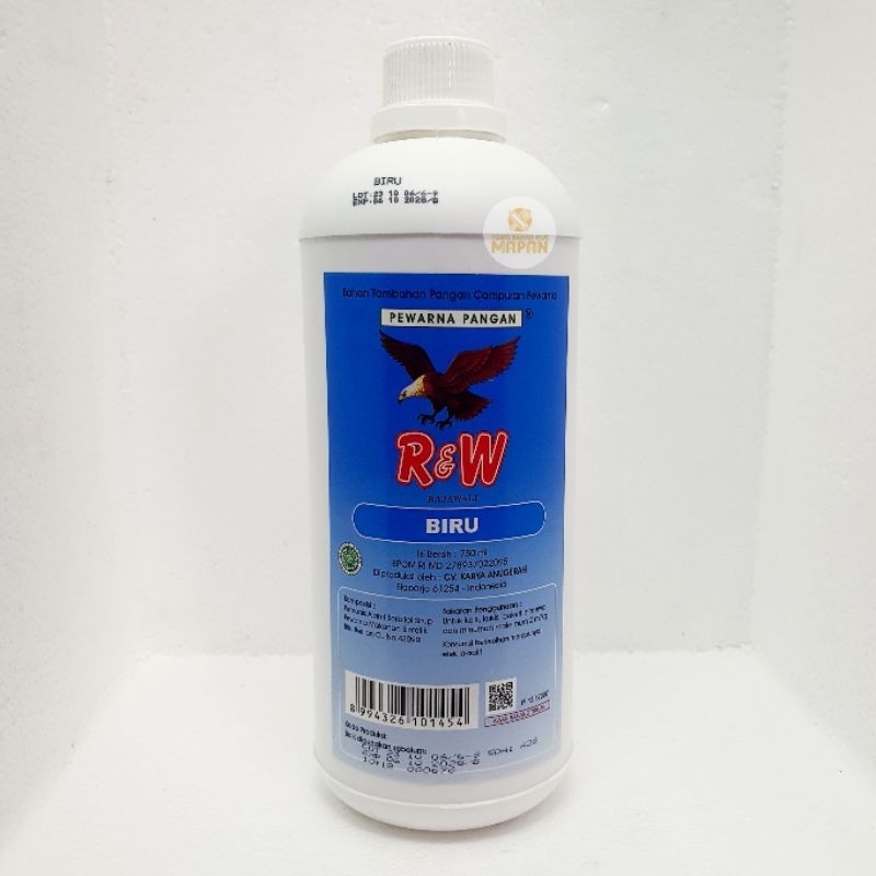 Jual Pewarna R&W 1Liter/Pewarna Rajawali R&W 1Liter | Shopee Indonesia