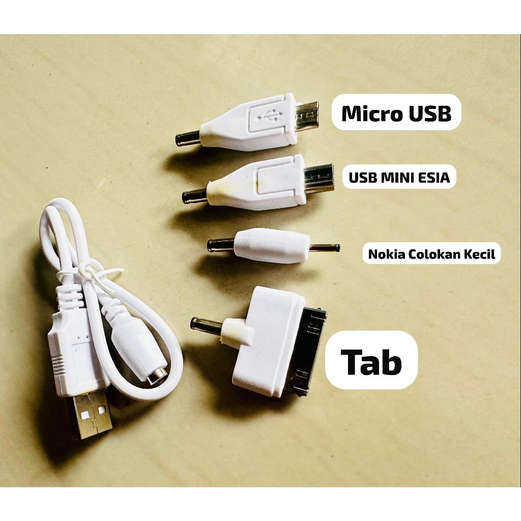Jual KABEL CAS 4 IN 1 KABEL CASAN USB 4 IN 1 MURAH KABEL CAS MICRO USB ...