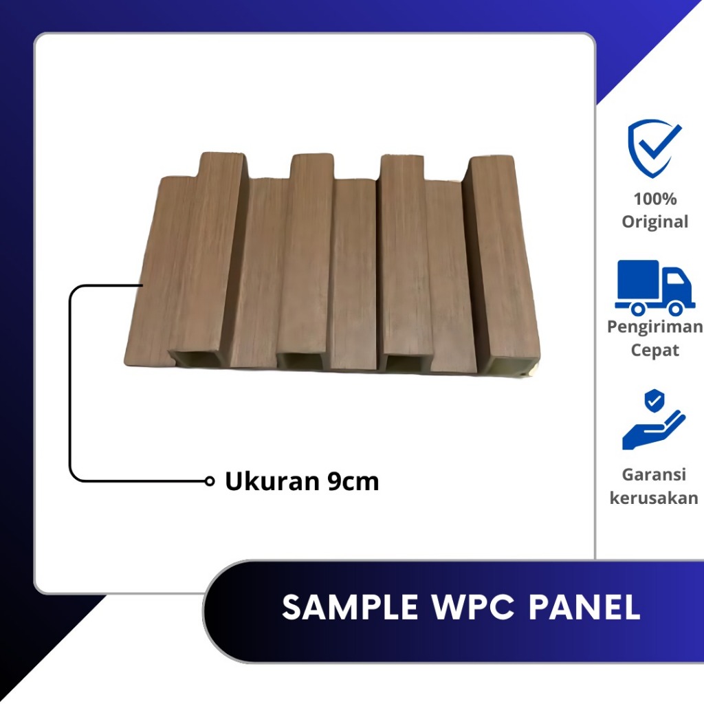 Jual Wpc panel sample ukuran 9 cm | Shopee Indonesia