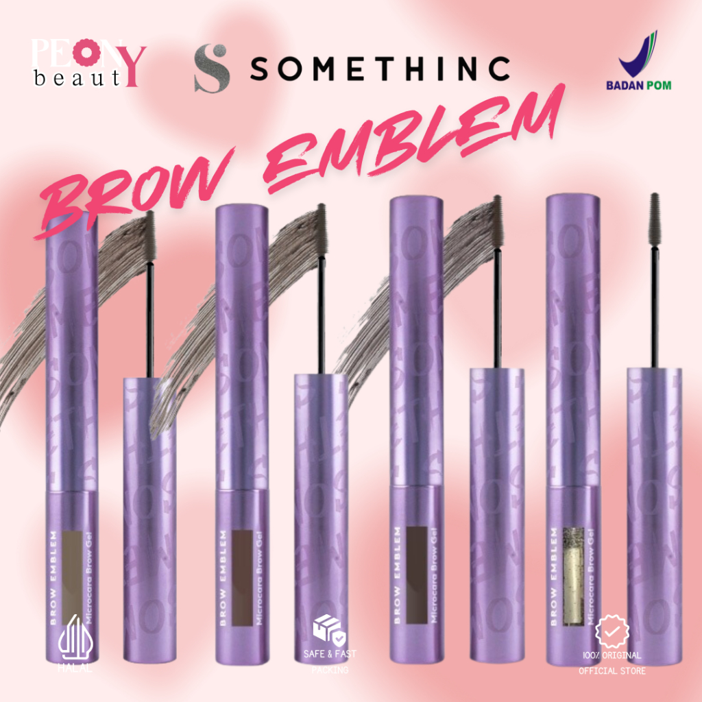 Jual Somethinc Brow Emblem Microcara BROW Gel Waterproof | Somethinc ...
