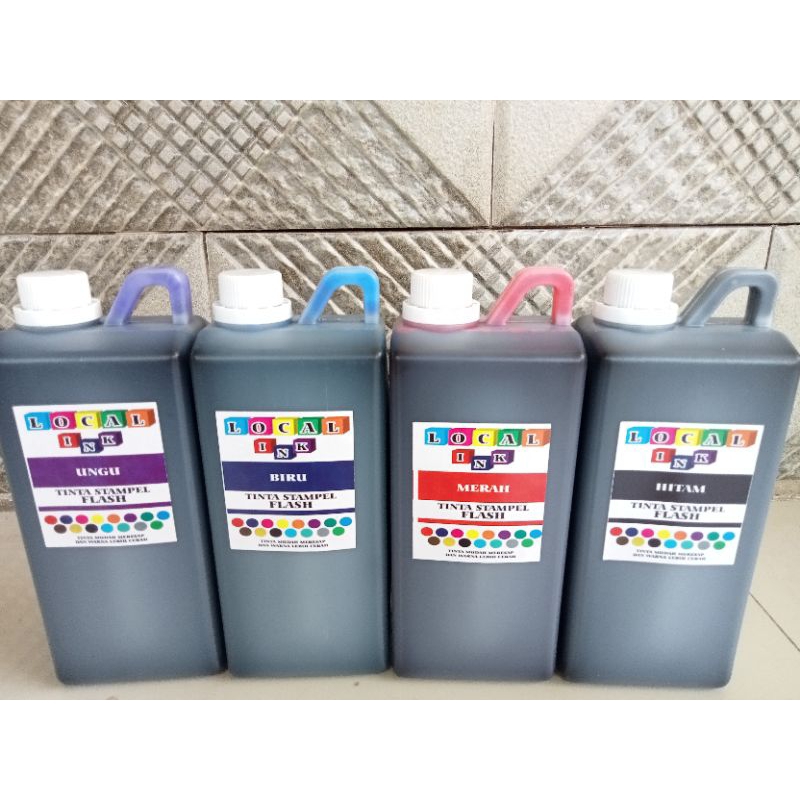 Jual TINTA isi ulang Stempel FLASH/ Stempel OTOMATIS Ukuran 1 Liter ...